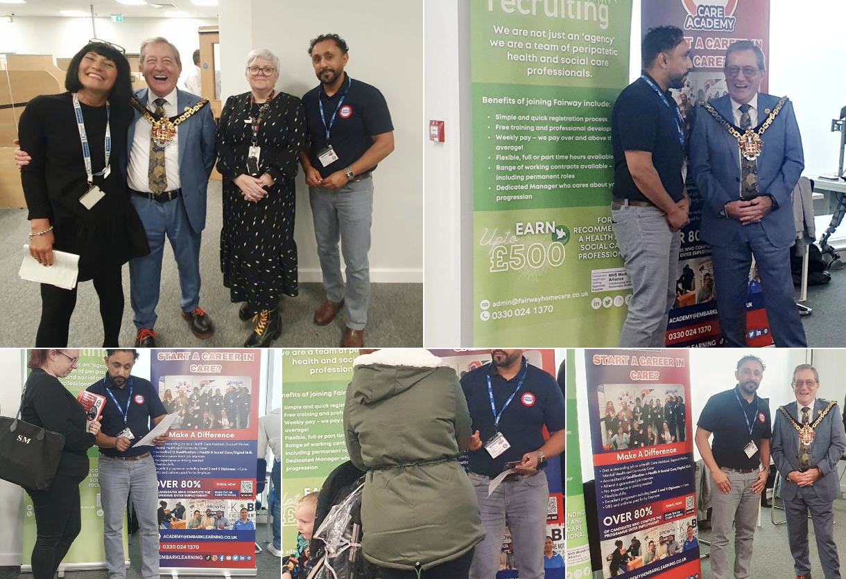 Opening of the Wulfrunians Jobcentre with the Wolverhampton Mayor ...